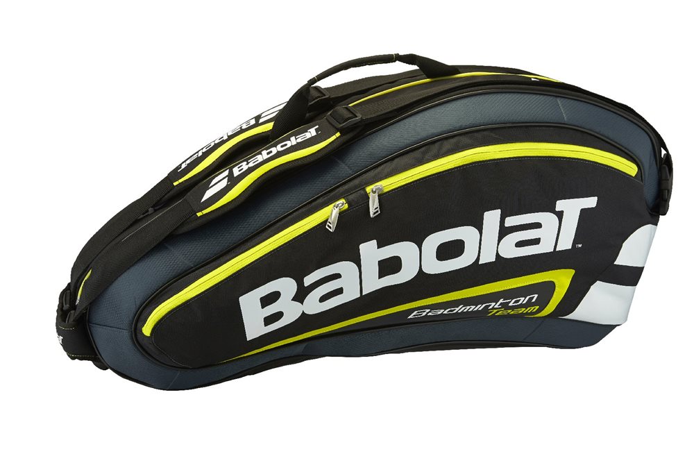 Babolat Badminton Team Line Racket Holder Yellow X8 2015 | Babolat Store